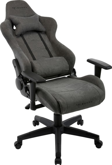 PIRANHA BITE CLOTH EDITION gamingstol (Tyg) - grå - Elgiganten