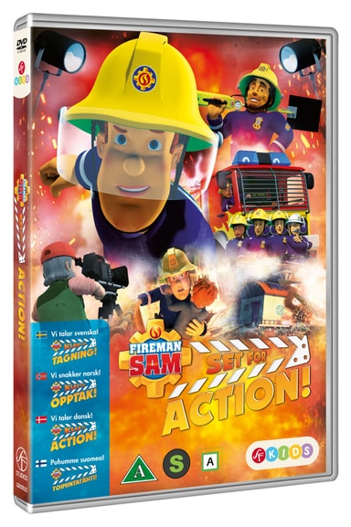 FIREMAN SAM: SET FOR ACTION! (DVD) - Elgiganten