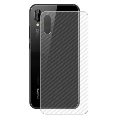 Kolfiber Skin Skyddsplast Huawei P20 (EML-L29) - Elgiganten - Elgiganten