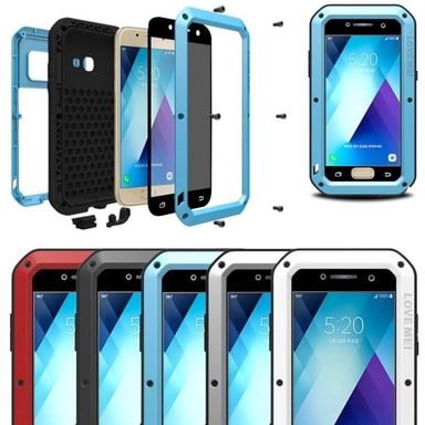 LOVE MEI Powerful Samsung Galaxy A3 2017 (SM-A320F) - Silver - Elgiganten