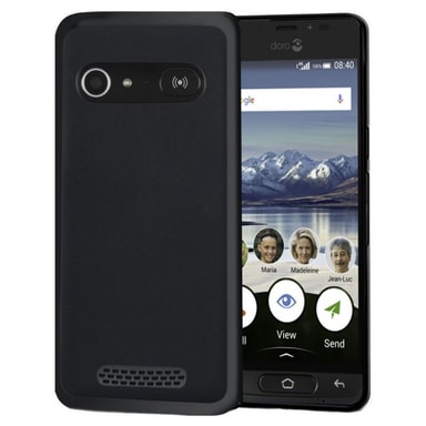 Silikon skal Doro 8035 (5.0") - Svart - Elgiganten