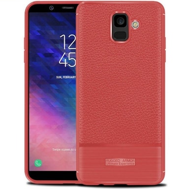 Rugged Armor TPU skal Samsung Galaxy A6 2018 (SM-A600F) - Röd - Elgiganten - Elgiganten
