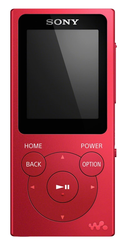 Sony Walkman 8 GB NWZ-E394 (röd) - Elgiganten
