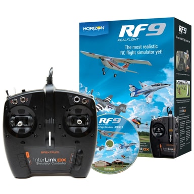 RealFlight RF9 Flight Simulator m/ Spectrum Contr - Elgiganten - Elgiganten