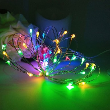 LED-Slinga 20LED 2 Meter - 7 färger - Elgiganten