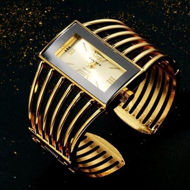 Silvervit klocka Dam Dial Quartz - Elgiganten