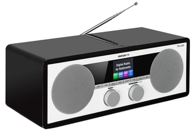 Radionette Duett Radio (svart) - Elgiganten