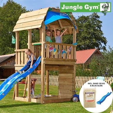 Jungle Gym Barn lektorn komplett inkl. rutschkana - Elgiganten - Elgiganten