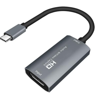 Video Capture Card / USB-C till HDMI-kompatibel adapter - Elgiganten