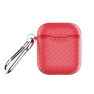 Airpods Fodral Extra Stöttåligt Röd Elgiganten Elgiganten