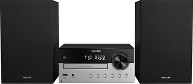 Philips micro Hi-Fi-system TAM4205/12 (svart/silver) - Elgiganten