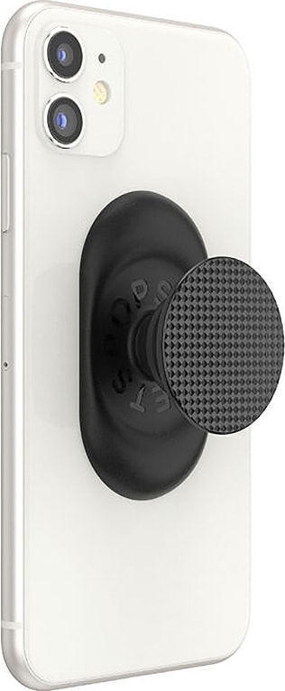 Popsockets PopGrip Pocketable mobilhållare (knurled black) - Elgiganten