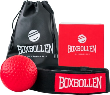 Boxbollen Original träningsutrustning (röd) - Elgiganten