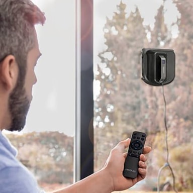 Intelligent fönsterrobot cecotec conga windroid 970 svart - Elgiganten