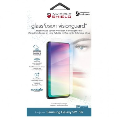 ZAGG InvisibleShield Samsung Galaxy S21 Skärmskydd Glass Fusion ...