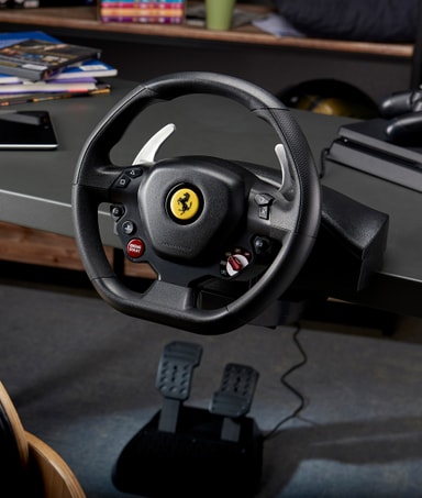 Thrustmaster T80 racing ratt: Ferrari 488 GTB edition - Elgiganten