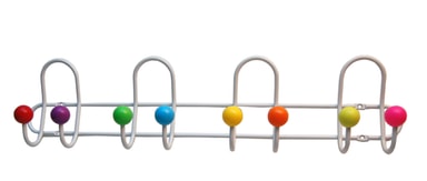 Knaggrekke kolibri/U-design 4 rk. - hvit - Elgiganten - Elgiganten