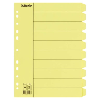ESSELTE Skilleblad Esselte A4 - Elgiganten - Elgiganten