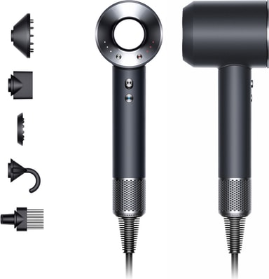 Dyson Supersonic HD07 hårfön 38681601 (black/nickle) - Elgiganten ...
