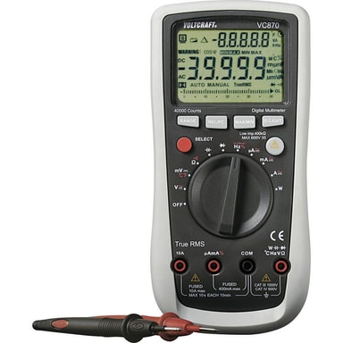 VOLTCRAFT VC870 Handmultimeter digital CAT III 1000 V, CAT IV 600 V ...