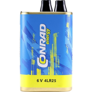 Conrad energy 4LR25X Specialbatteri 4LR25 Fjäderkontakt - Elgiganten ...