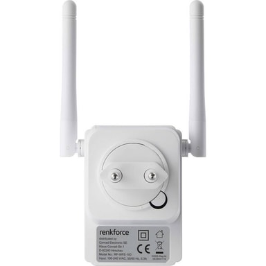 Renkforce RF-WFE-100 WiFi Repeater 300 MBit/s 2.4 GHz - Elgiganten ...