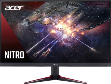 Acer Nitro VG0 23.8" bildskärm gaming VG240Y (svart/röd) - Elgiganten ...