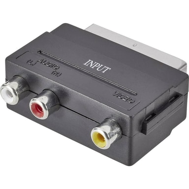 SpeaKa Professional SP-1300816 RCA / SCART Adapter [3x RCA-hona - 1x ...