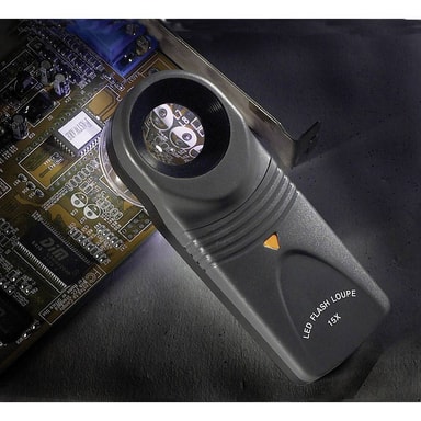 TOOLCRAFT 1303080 Lupp med LED-belysning - Elgiganten