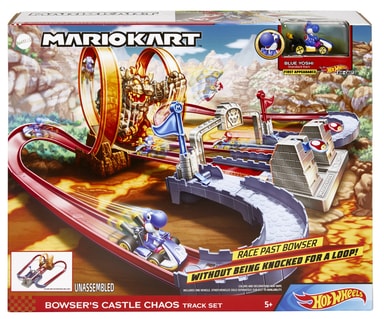 Hot Wheels Mario Kart Bowsers Castle Track Set - Elgiganten