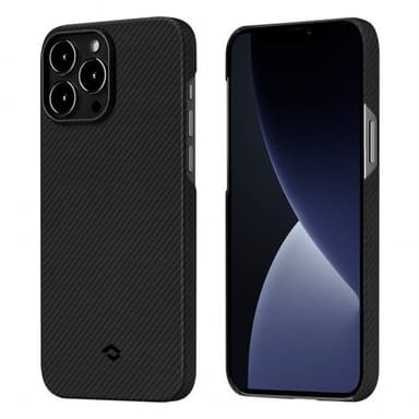 Pitaka iPhone 13 Pro Skal Air Case Black/Grey Twill - Elgiganten ...