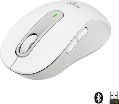 Logitech Signature M650 Wireless Mouse (vit) - Elgiganten - Elgiganten