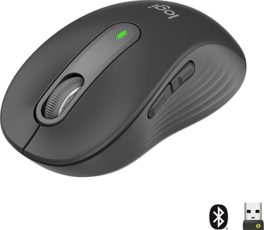 Logitech Signature M650 Large Wireless Mouse (grafit) - Elgiganten ...
