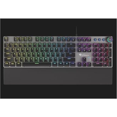 Genesis THOR 380 RGB Gaming -tangentbord, RGB LED -ljus, USA, svart/sk ...