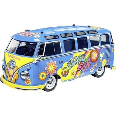 Tamiya 1:10 RC VW Bus Type 2 T1 Flower Power 1:10 RC - Elgiganten ...