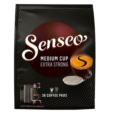 Senseo Extra Strong Standard kaffepads (36 stk) - Elgiganten - Elgiganten