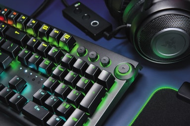 Razer BlackWidow Elite tangentbord för gaming (gröna switchar) - Elgiganten