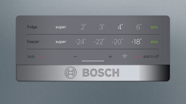 Bosch Serie 4 Kyl/Frys KGN397LEQ (inox-look) - Elgiganten - Elgiganten