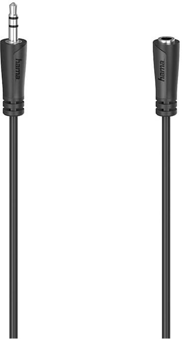 Hama 3.5 mm AUX-ljudförlängningskabel (3 m) - Elgiganten - Elgiganten