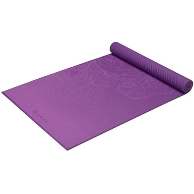 Gaiam Fading Flower Yoga Mat 4mm Classic Printed, Yogamattor - Elgiganten