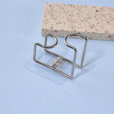 5 st Sticky Krokar med vägghyllor Silver - Elgiganten