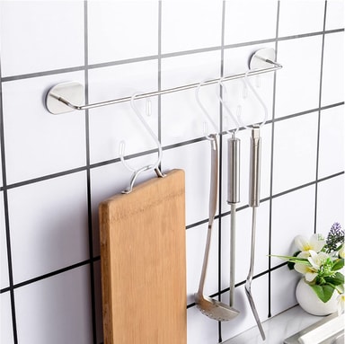 S-krokar för köksredskap 12-pack Vit - Elgiganten