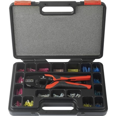 TOOLCRAFT HJ540168BC-A1A5 TO-7104990 Crimptång-set - Elgiganten