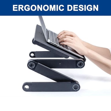 NÖRDIC notebook hållare hopfällbar och justerbar upp till 17 ...