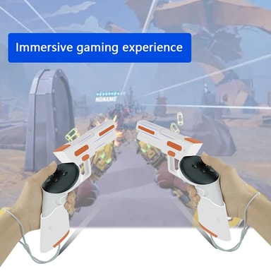 Meta Quest 3 VR Gaming tillbehör Gun Shooting Controller Skydd - Elgiganten
