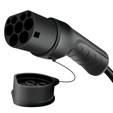 LogiLink Laddkabel Elbil Typ 2 3-fas 32A 22kW 2,5m - Elgiganten