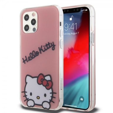 Hello Kitty iPhone 12/iPhone 12 Pro Skal Daydreaming Crossbody Rosa ...