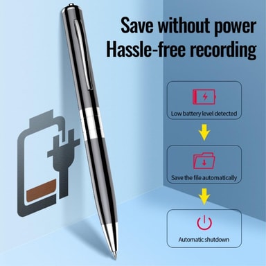 Q91 128GB digital röstinspelare penna - Elgiganten - Elgiganten