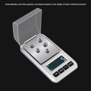 Liten Våg Digital-Våg Rostfri Väger 0,01 gram upp till 500 gram ...