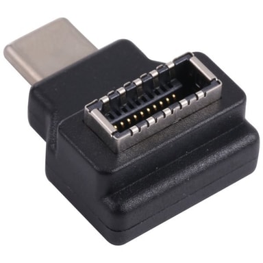 Vinklad Type-E Hona till USB Typ-C Adapter - Elgiganten